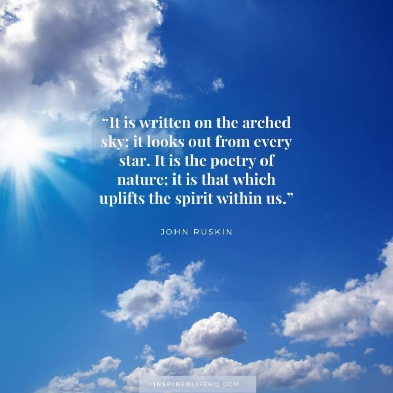 Blue Sky Quotes And Meaningful Life Lessons From The Universe