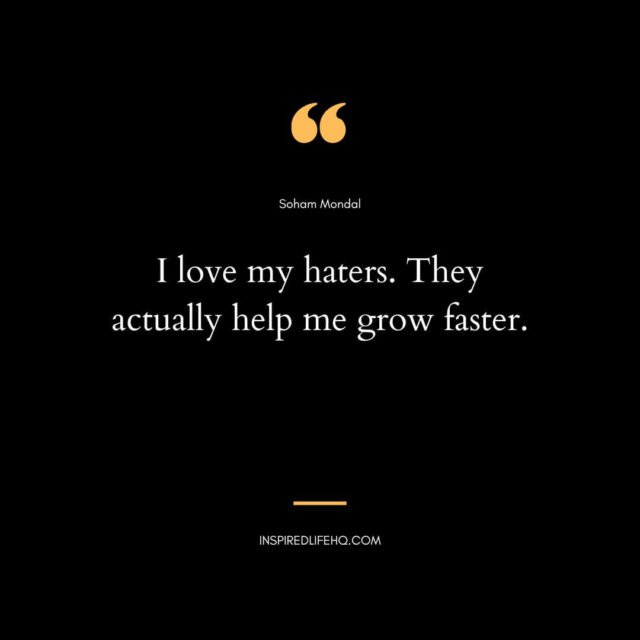 53 Wise Quotes For The Haters - Inspired Life
