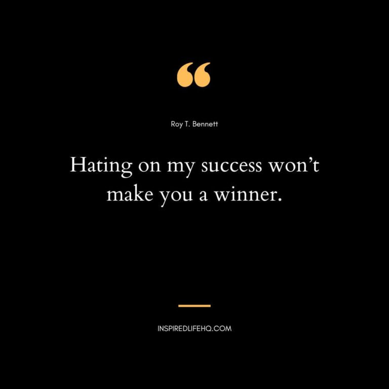 53 Wise Quotes For The Haters - Inspired Life