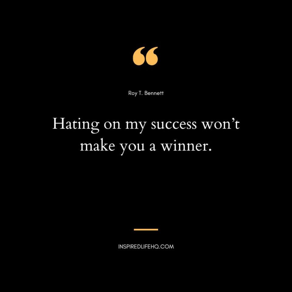 53 Wise Quotes For The Haters - Inspired Life