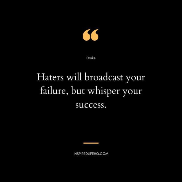 53 Wise Quotes For The Haters - Inspired Life
