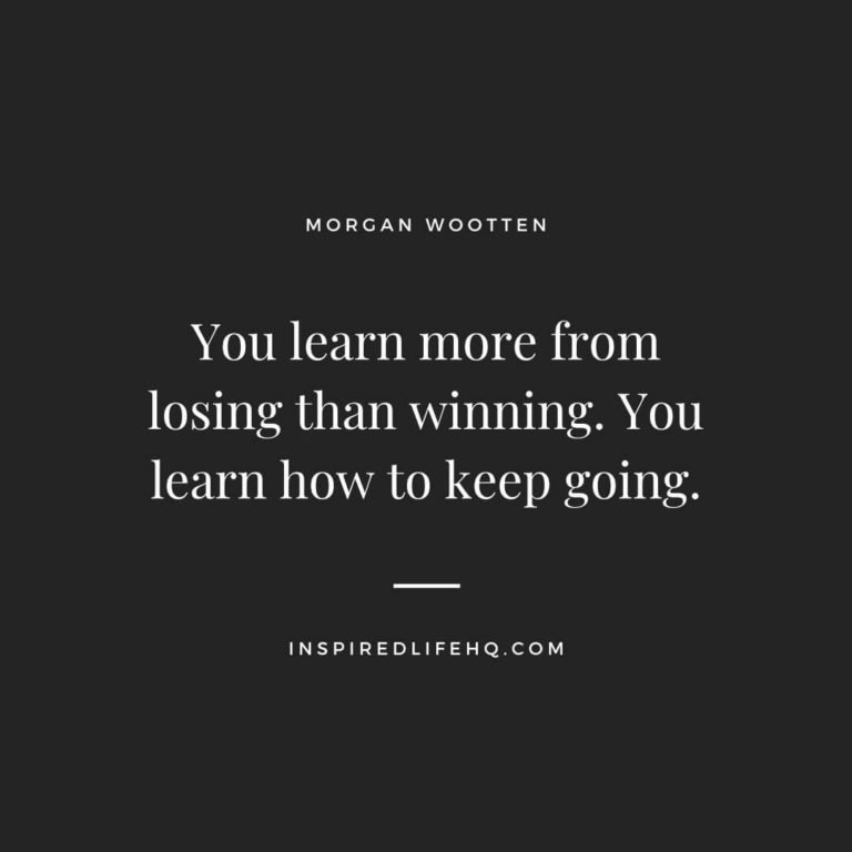 Inspiring Quotes For Winners - Are You One Of Them? - Inspired Life