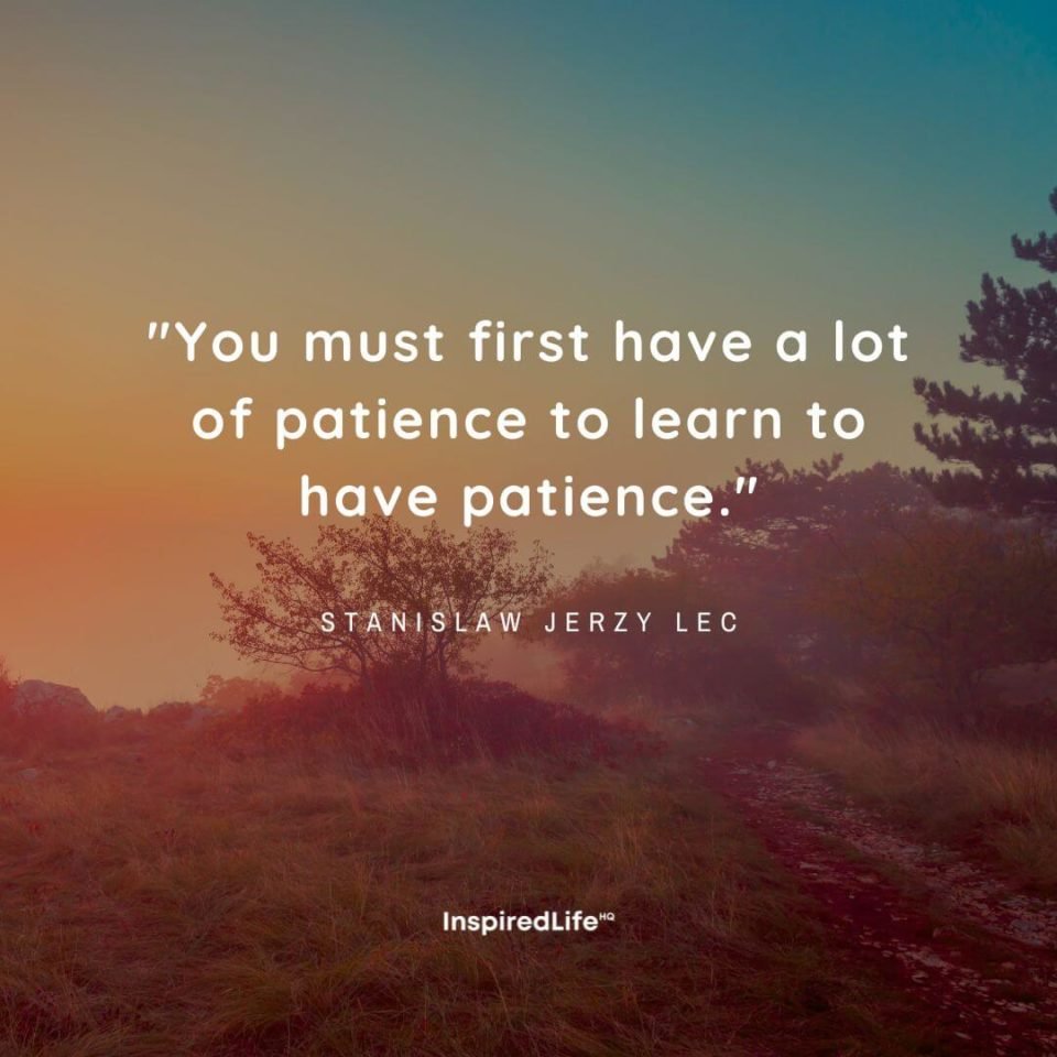 118 Patience Quotes For Personal Growth
